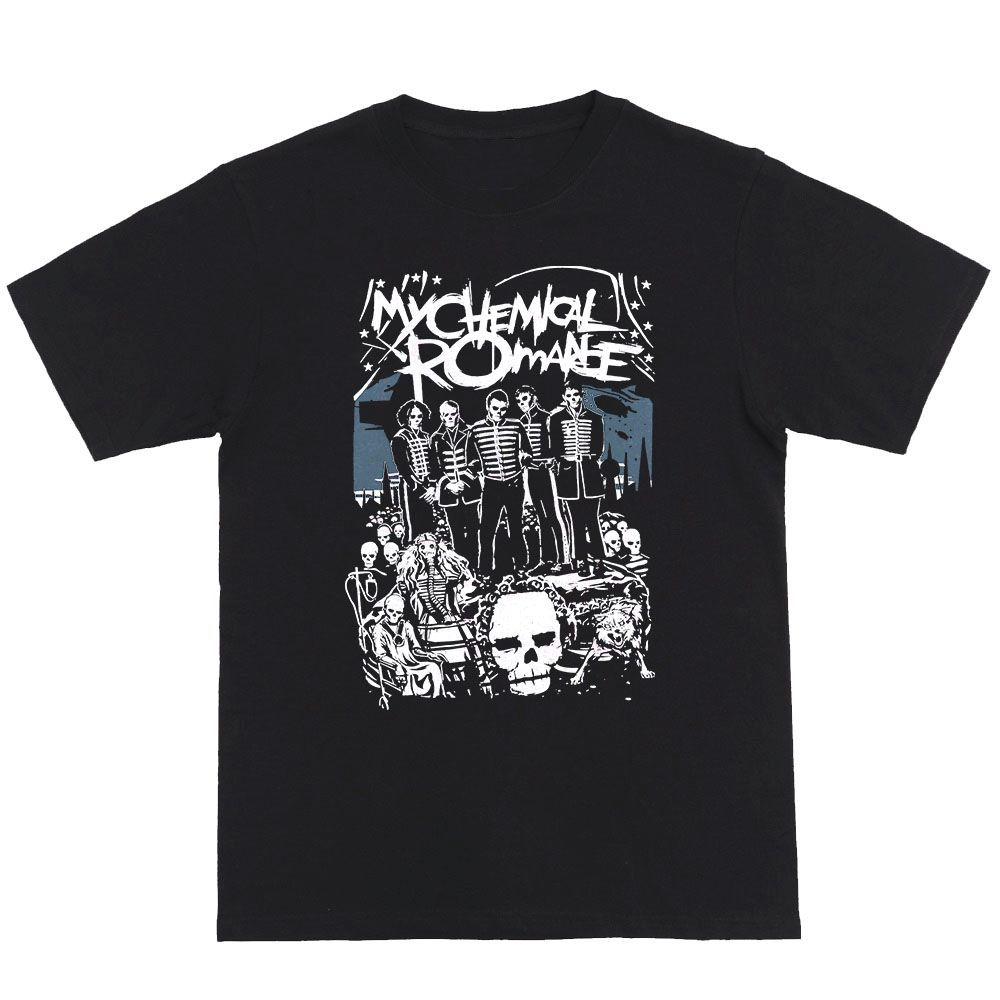 My Chemical Romance Merchandise Vintage Band T-shirt by RughSide ...