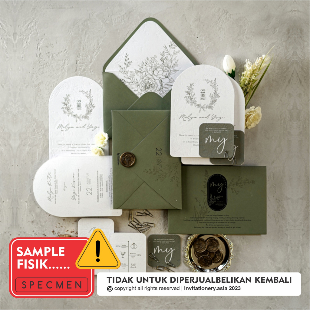 Wedding Invitation soft cover Envelope (sample) XS.05.1 | Shopee Malaysia