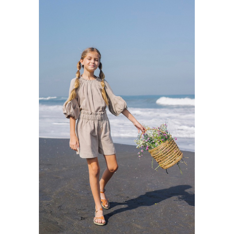 TINYCLOUDS - ESTELLE SET | Girls Suit | BY THE SEASHORE COLLECTION | Shopee Malaysia
