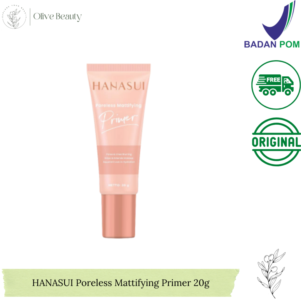 Hanasui Poreless Mattifying Primer 20g | Shopee Malaysia