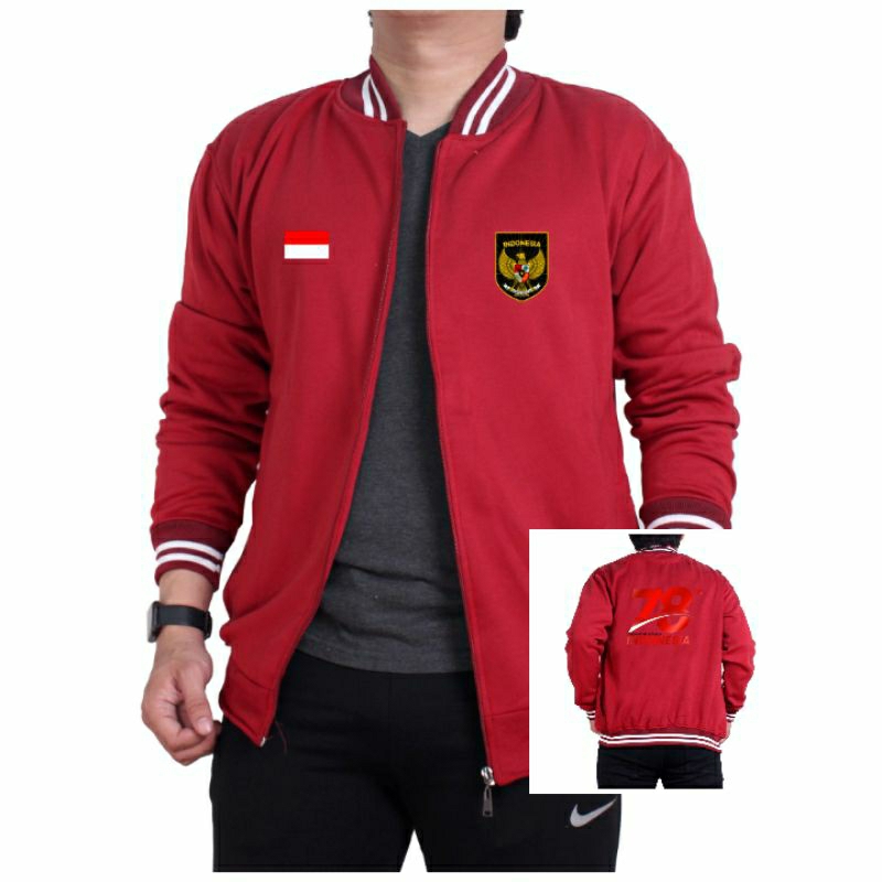 Custom!!!Indonesian Independence RI 78th Anniversary Jacket/UNISEX ...