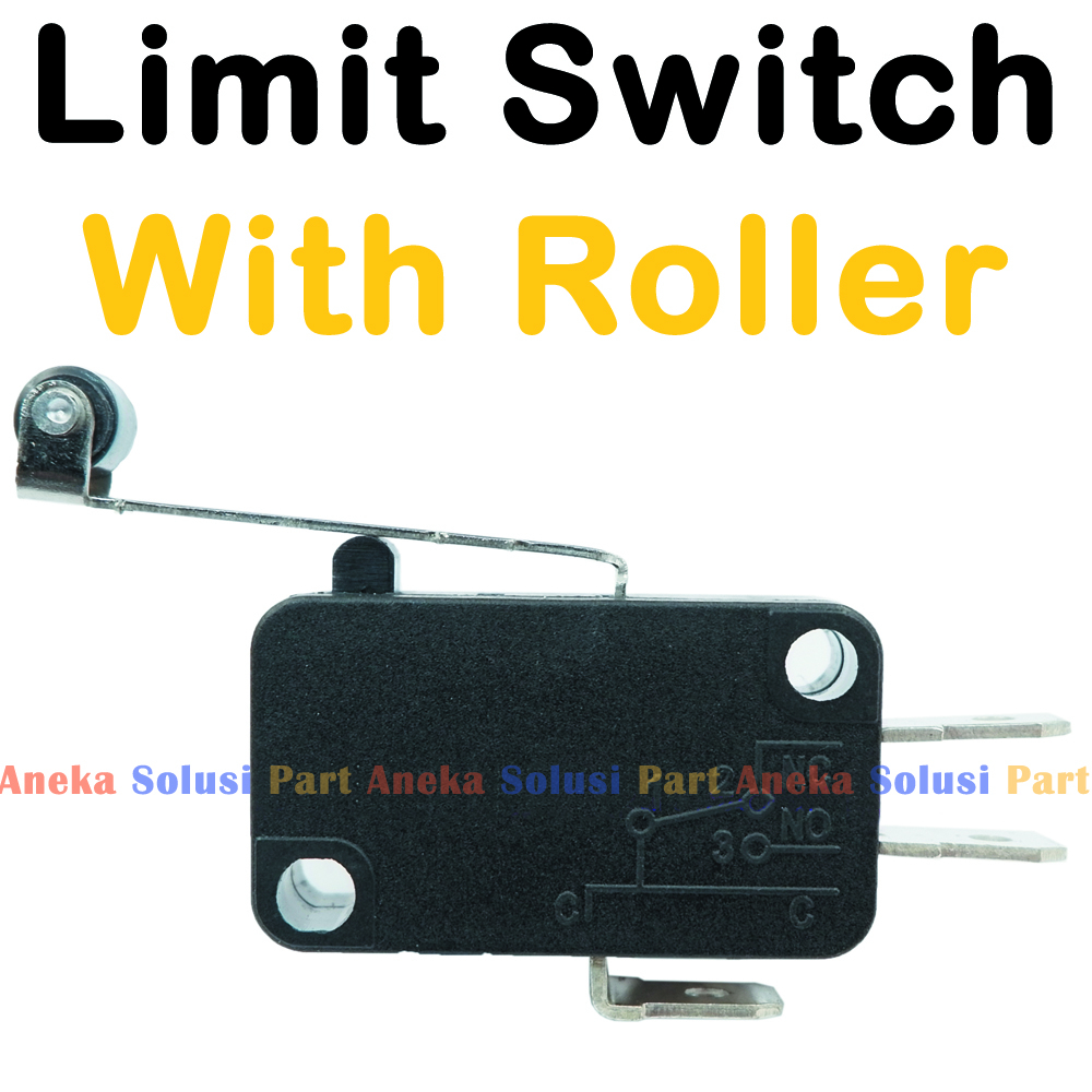 Limit Switch Roller Long Wheel Micro Switch Barrier Switch SPDT ...