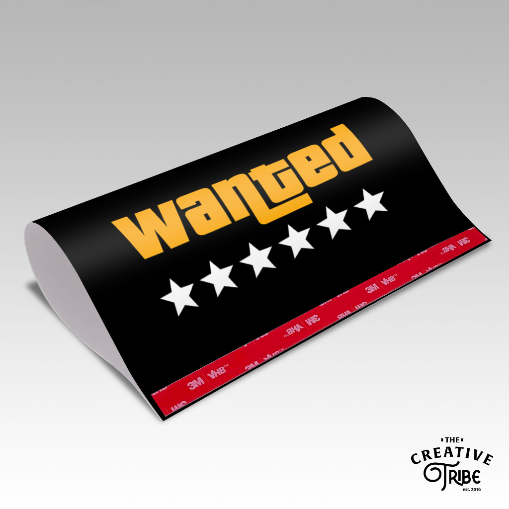Grand Theft Auto - Car Tag Label - Trunk Door Cover Variations - GTA ...