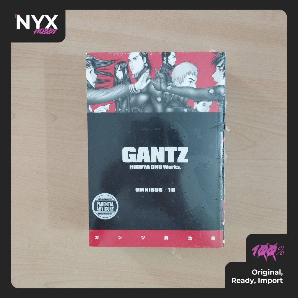 Gantz Omnibus Edition Manga Komik English Import Volume 10 | Shopee ...