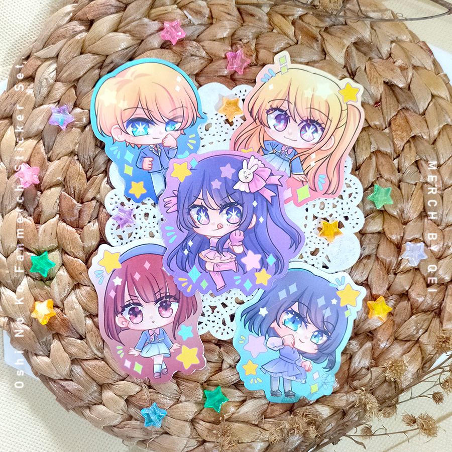 Oshi no Ko Sticker Fan Merchandise | Shopee Malaysia