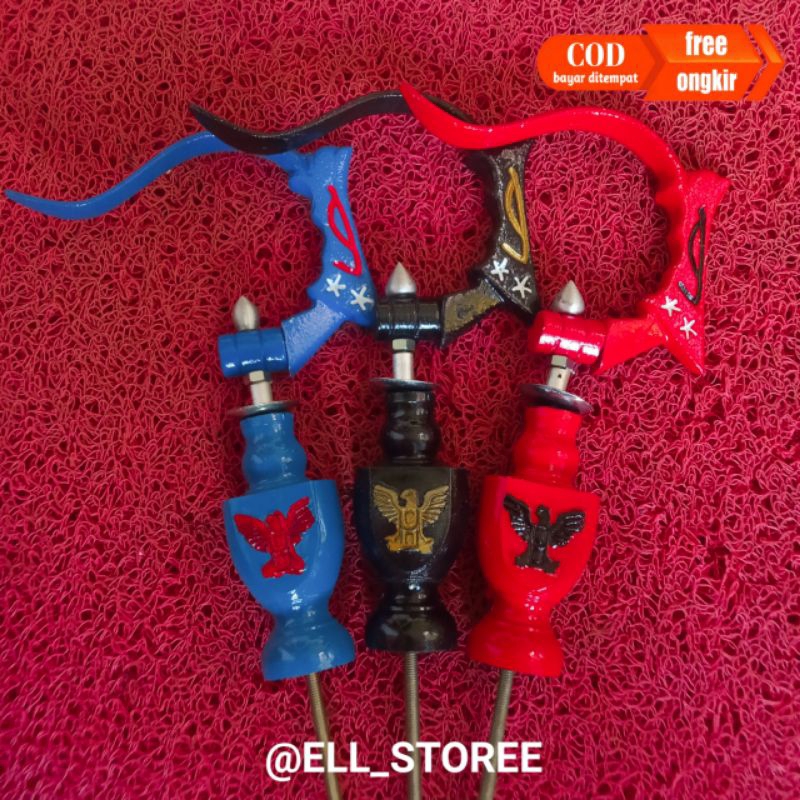 GANTUNGAN Folding Pion Hook Hanger Bird Cage Magpie Box Batman Garuda Motif | Shopee Malaysia