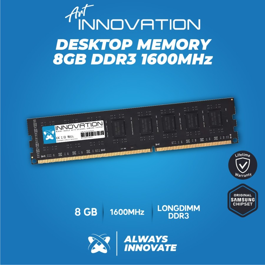 Ram innovation 8gb ddr3 longdim original | Shopee Malaysia
