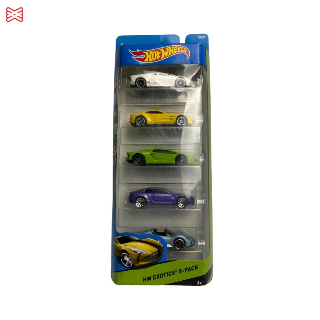 Hot Wheels | Hw Exotics Workshop 5-Pack | Car Diecast | Shopee Malaysia