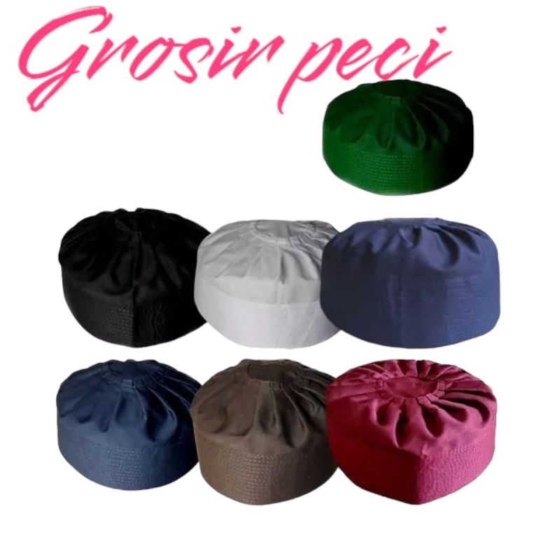 Habib 's Quality IJAJI REMPEL Hajj Cap Cap/IJAJI Folding Cap | Shopee ...
