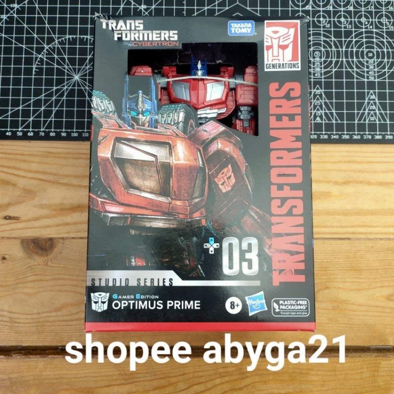 Hasbro transformers optimus prime wfc studio series gamers edition 03 ...