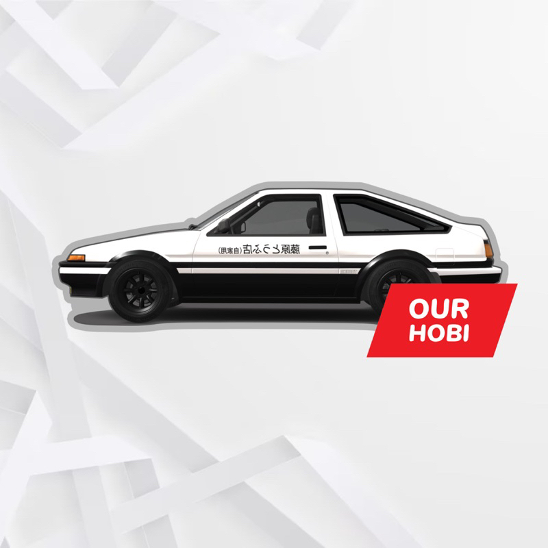 Toyota AE86 Takumi Tofu Shop Drift Sticker | Shopee Malaysia