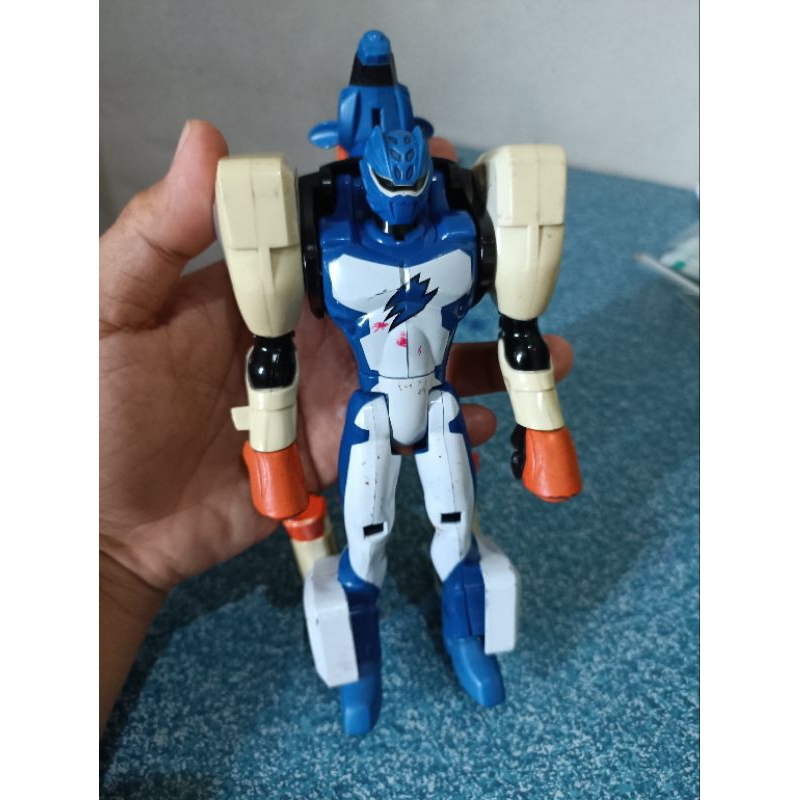 Action Figure Power Rangers Jungle Furry Blue X Zord Deer | Shopee Malaysia