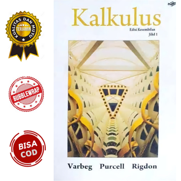 Calculus Book Volume 1 9th Edition - Purcell (original) | Shopee Malaysia