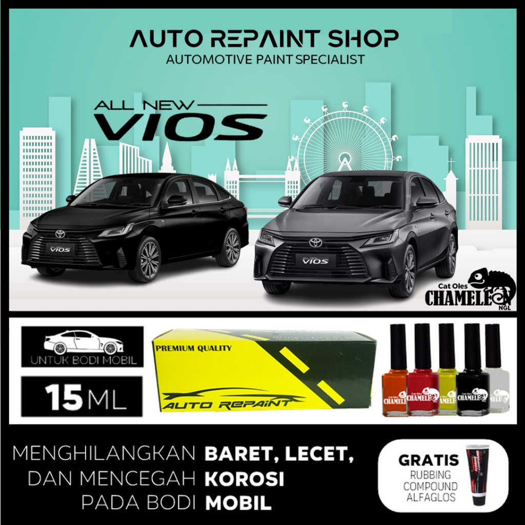 Toyota All New Vios Automotive Paint CHAMELEON NGL | Shopee Malaysia