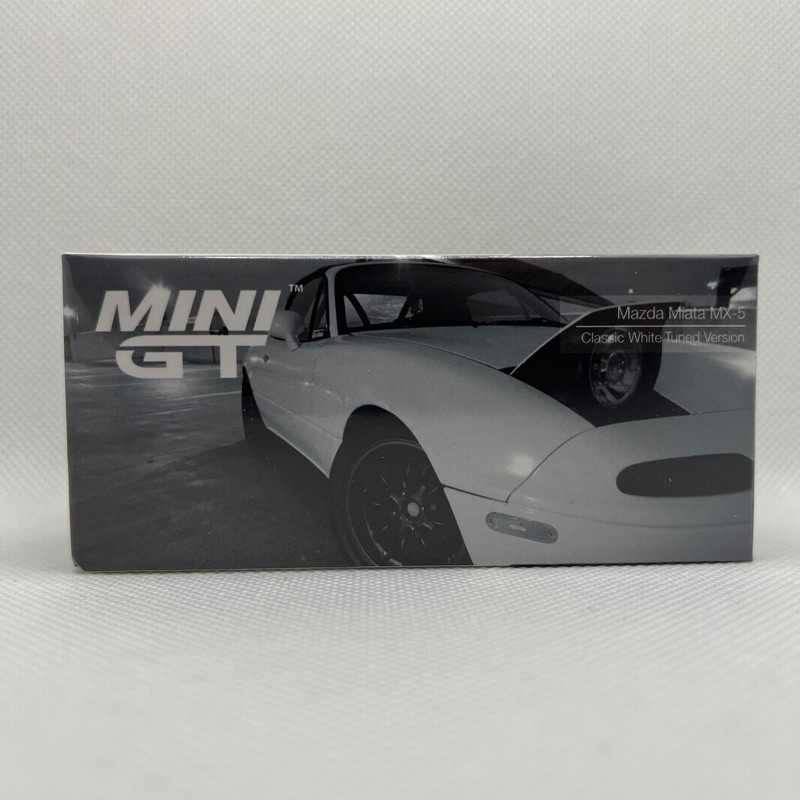 Mini GT 270 Mazda Miata MX-5 Classic White Tuned Version Minigt ...