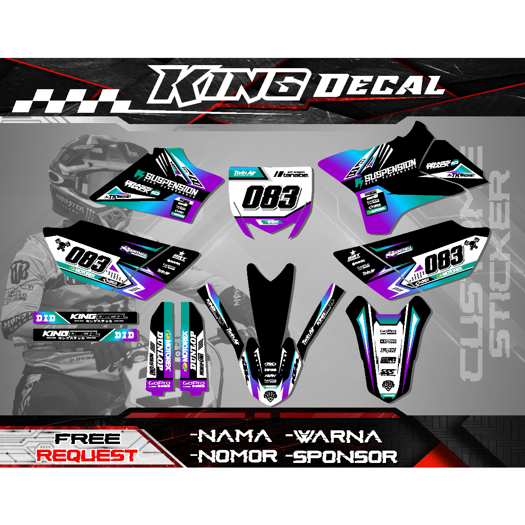 Decal YZ 85 NEW FULL BODY DECAL STICKER YZ 85 DECAL STICKER YZ 85 NEW ...