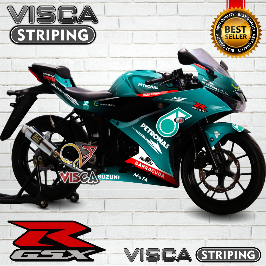 Gsx R150 Full Body Decal - GSX R150 Full Body Sticker - GSX R150 Full ...