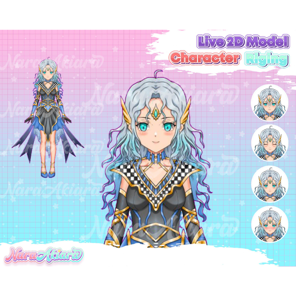 Make Your Channel Live More With Vtuber Anime Live2D Characters, Vtuber ...