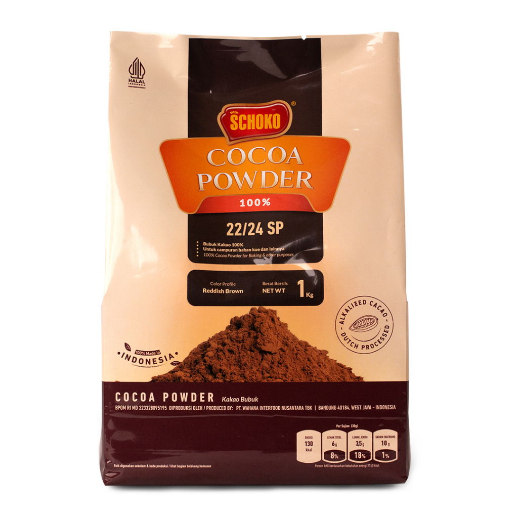 Schoko SP Cocoa Powder - 1 Kg / High Fat Chocolate Powder 22/24 ...