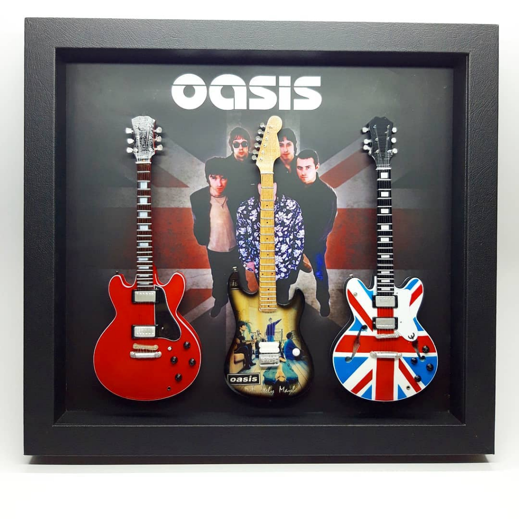 Shadobox Frame Big Oasis Noel Gallagher Wall Display Home Decor ...