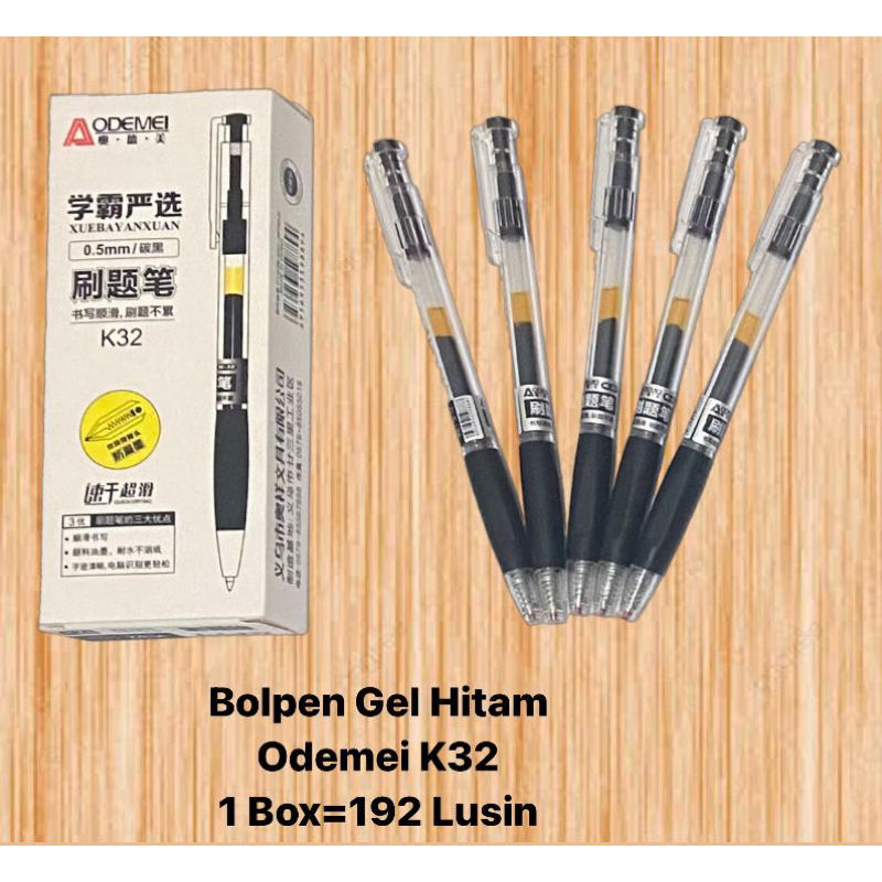 Aodemei K32 GEL PEN 0.5mm (1 Dozen) | Shopee Malaysia