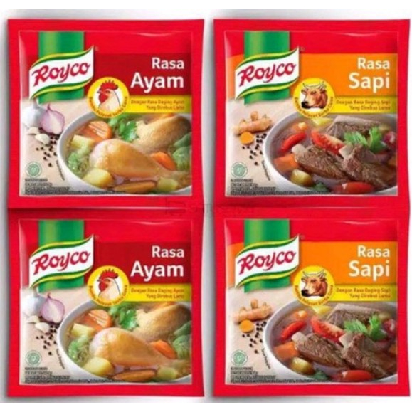 Royco Chicken And Beef Kilos 12 Sachets X 8 Grams Royco Chicken And