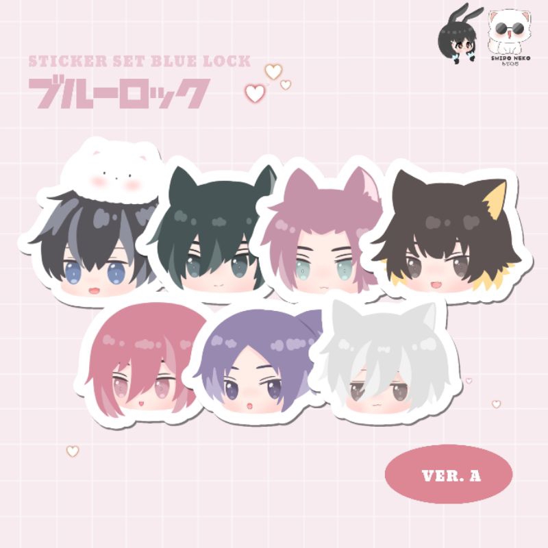 Blue lock anime sticker set | Shopee Malaysia