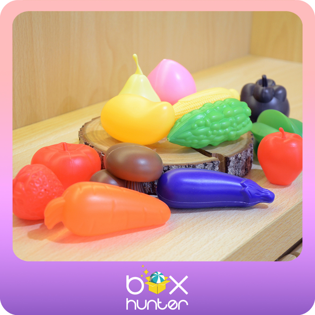 Educational Toys for Recognizing Fruits and Vegetables | Fruit and ...