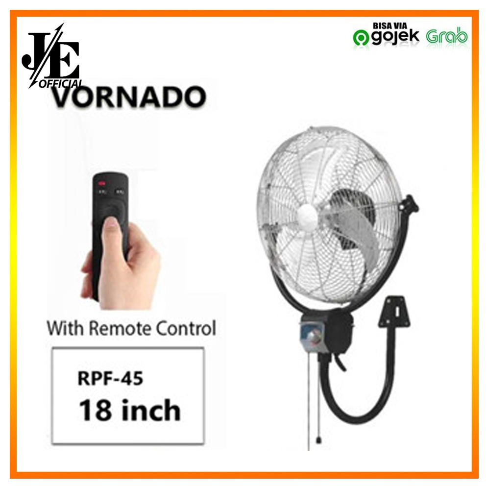 Vornado TORNADO Wall Fan 16-18 INCH+Remote Control - RPF 40/16 INCH | Shopee Malaysia