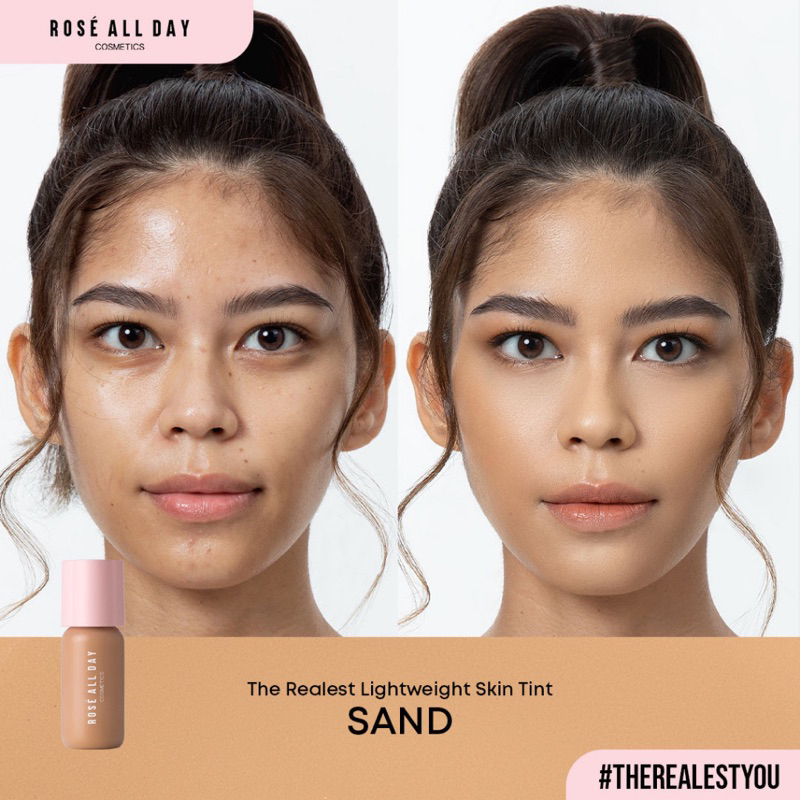 Rosé All Day The Realest Lightweight Skin Tint | Rose ALL DAY SKIN TINT ...