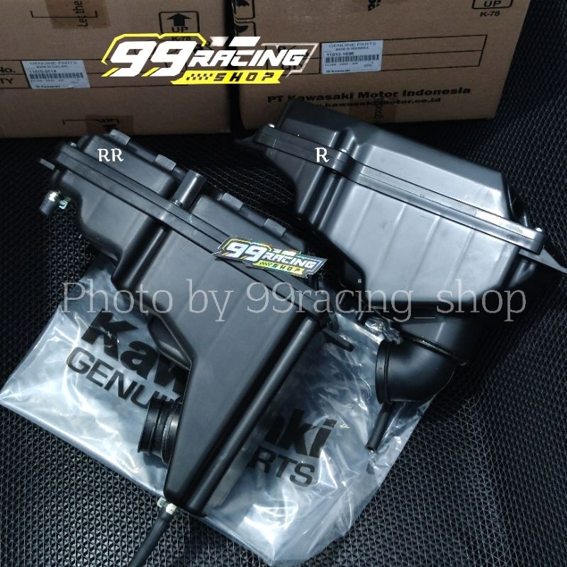 BOX FILTER ASSY SET NINJA 150 R SS RR NEW OLD ZX ORIGINAL kawasaki ...