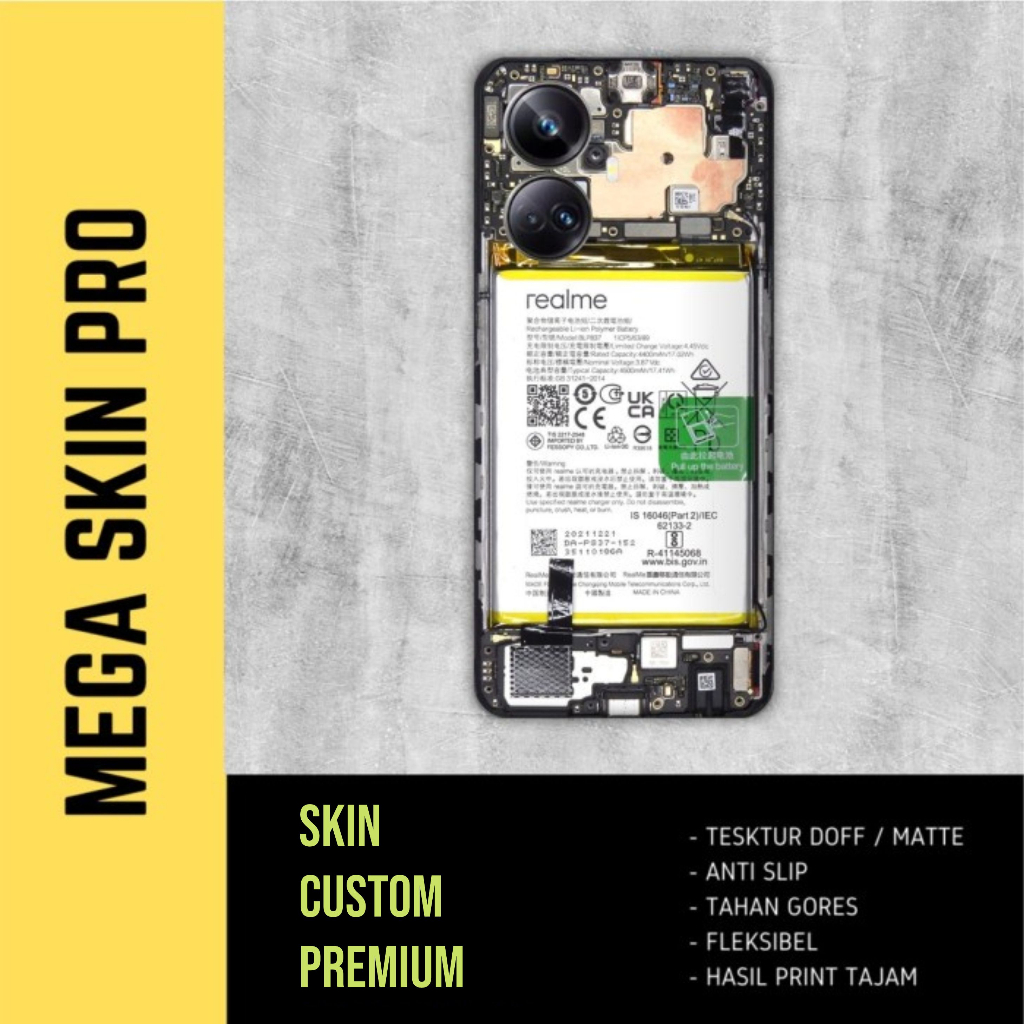 MESIN Realme 10 Pro Plus Fullbody - contains 2 pieces - teardown ...