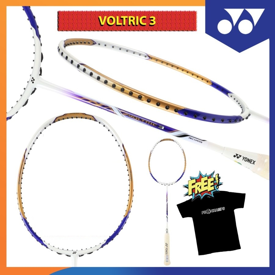 YONEX Voltric 3 Ltd Badminton Racket - Original | Shopee Malaysia