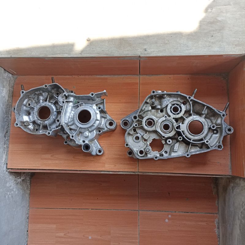 MESIN Kalter calter Engine crankcase Central 55K yamaha Rxz Rzr second ...