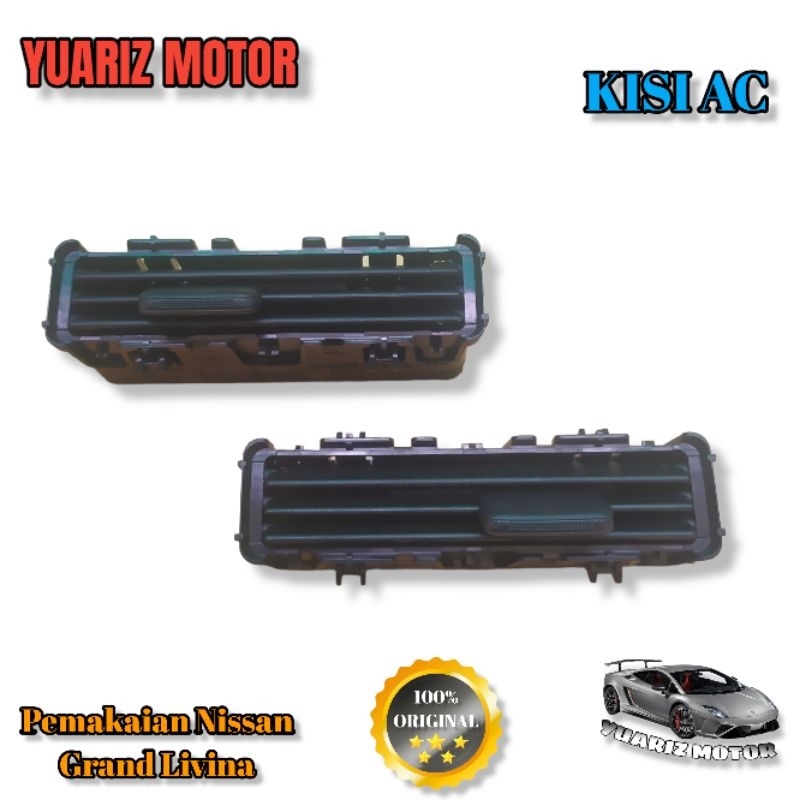 Central Rear AC Lattice CONSOLE BOX NISSAN GRAND LIVINA ORIGINAL Unit ...