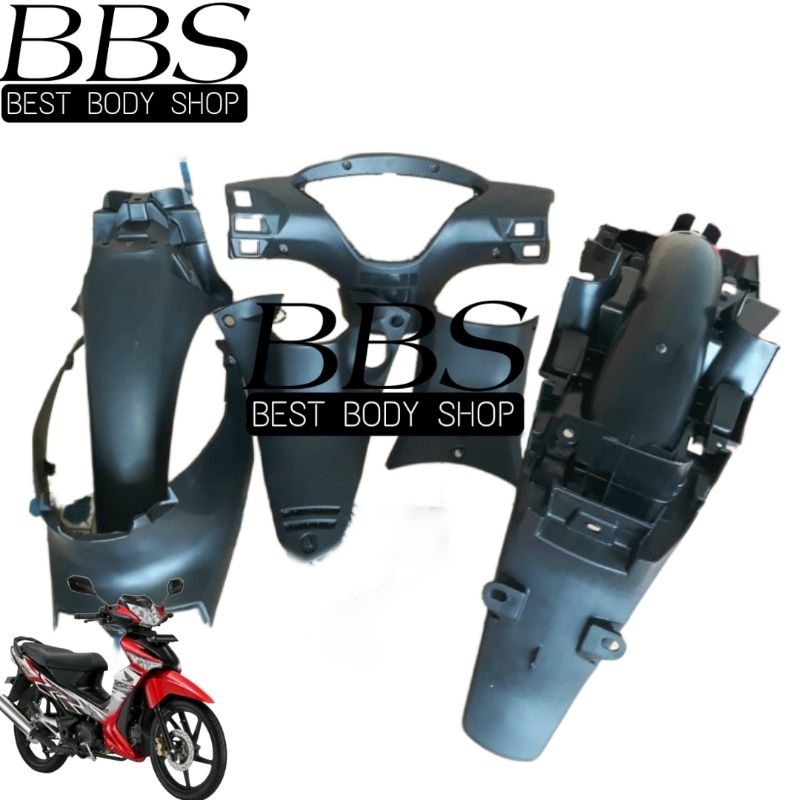Full Cover Rough Body Honda Supra X 125 Batman | Full Set of Supra X ...