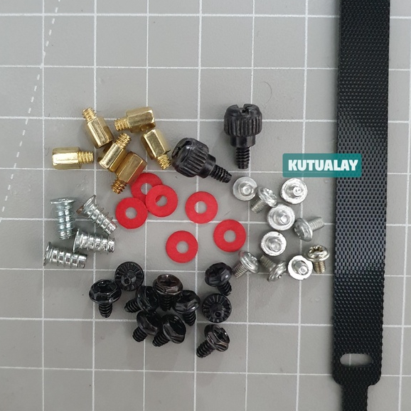 Economical Package Computer Bolts PC Nuts Set CPU Screw Assembly Screws ...