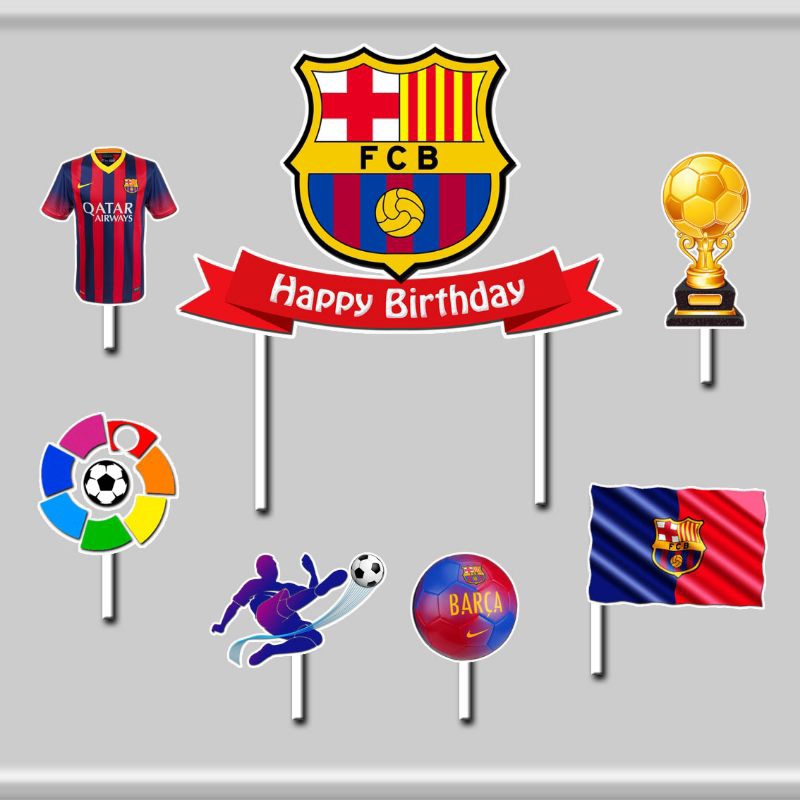 Barcelona cake Topper | Shopee Malaysia