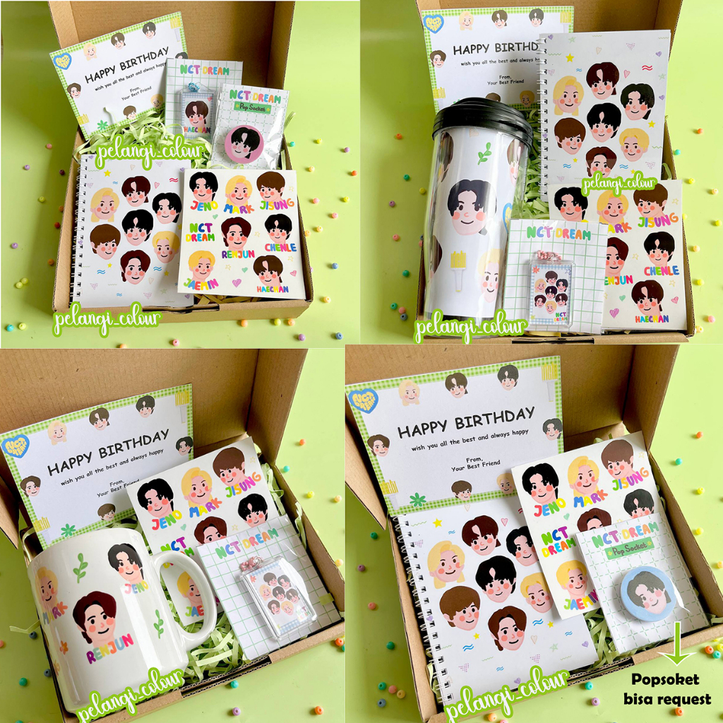 Gift Box / NCT Hampers / NCT Dream Package / NCT Dream Gift Package ...