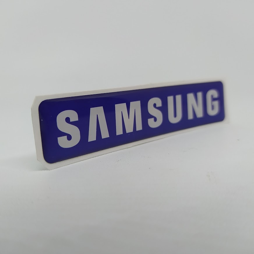 Samsung FLEXIBLE RESIN STICKER EMBLEM STICKER | Shopee Malaysia