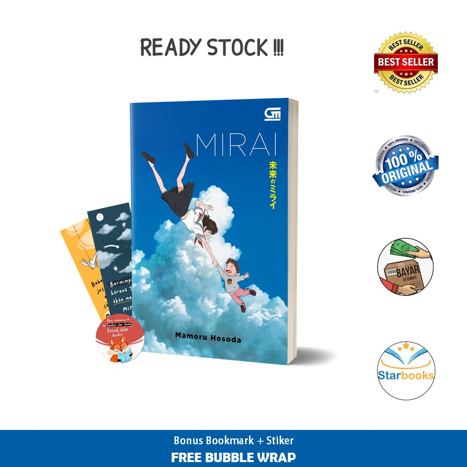 Mirai Book - Gramedia Main Library (Novel) | Shopee Malaysia