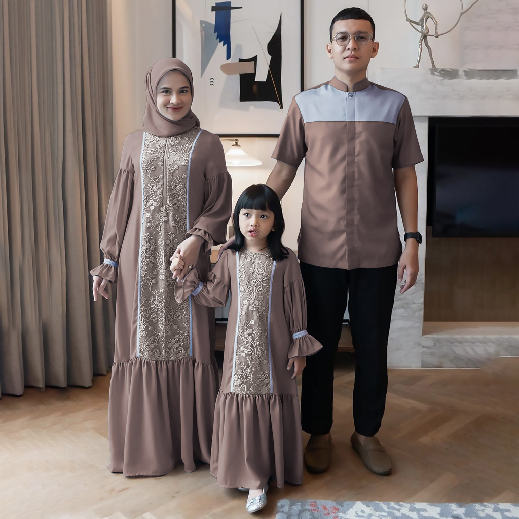 Cp MADINAH COUPLE SET FAMILY| Father MOTHER SON FAMILY EID MUSLIM GAMIS ...