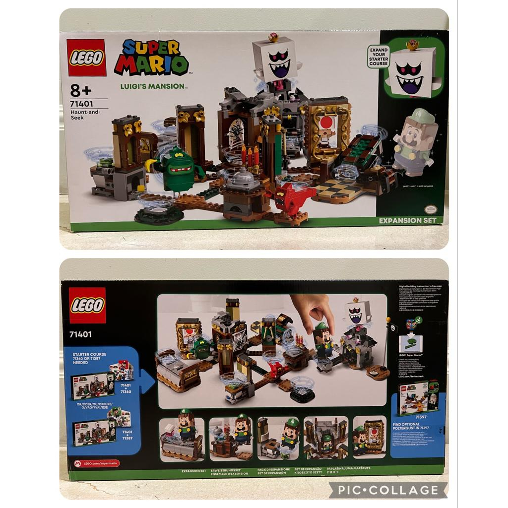 Lego Super Mario Luigi's Mansion Haunt-and-Seek Expansion Set 71401 ...