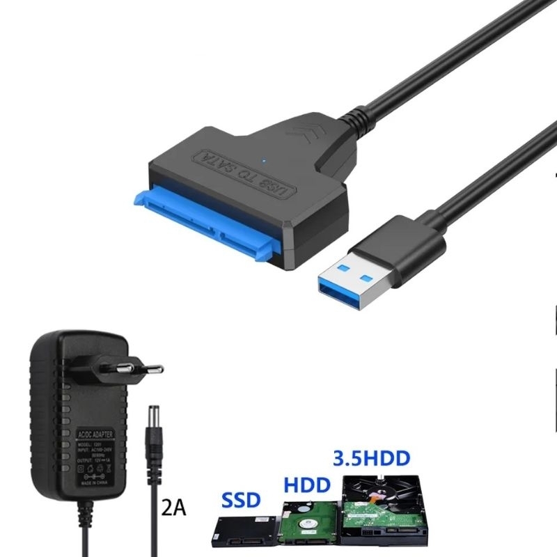 Usb 3.0 External DVD SSD Hard Disk Converter / Converter Adapter ...