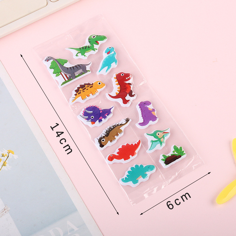 Tervaforite STICKER DIY 3D Embossed Various Cute Cute Motifs/Animated ...