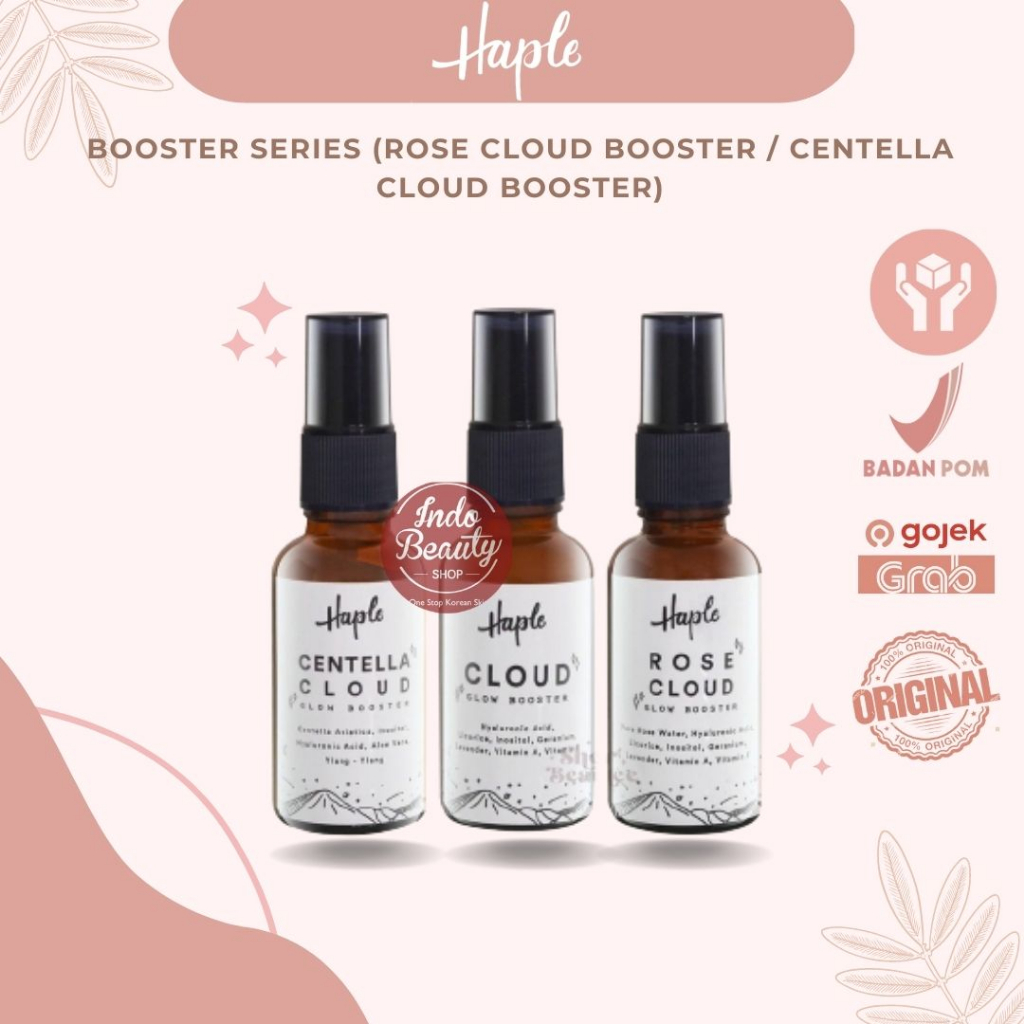 Haple - Booster Series (Rose Cloud Booster/Centella Cloud Booster ...