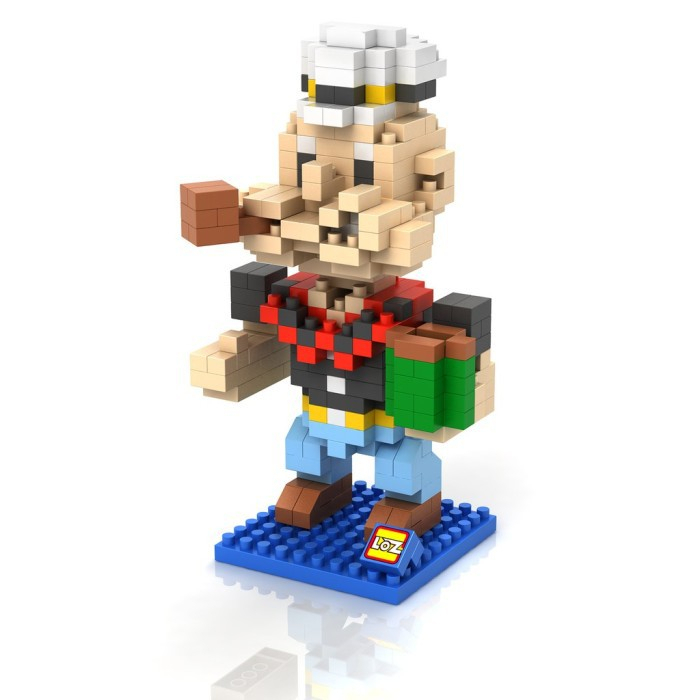 Loz 9443 Popeye The Sailor (Lego Diamond Blocks) | Shopee Malaysia