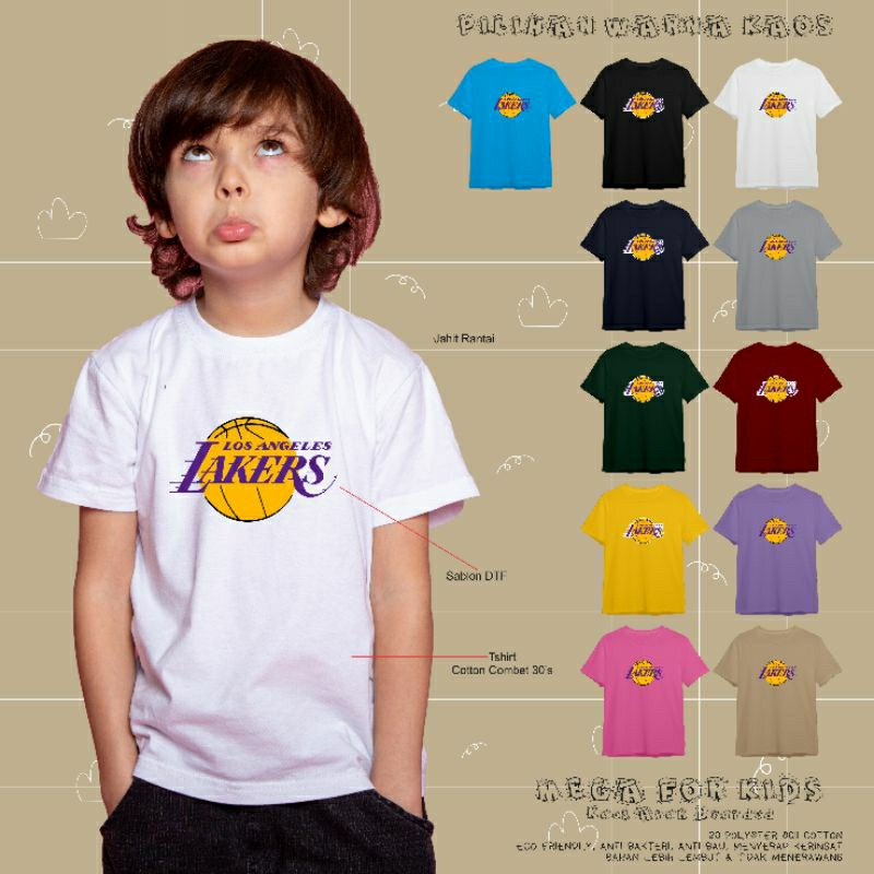 Branded Children's T-Shirt/Kids Tshirt Branded LAK*RS | Shopee Malaysia