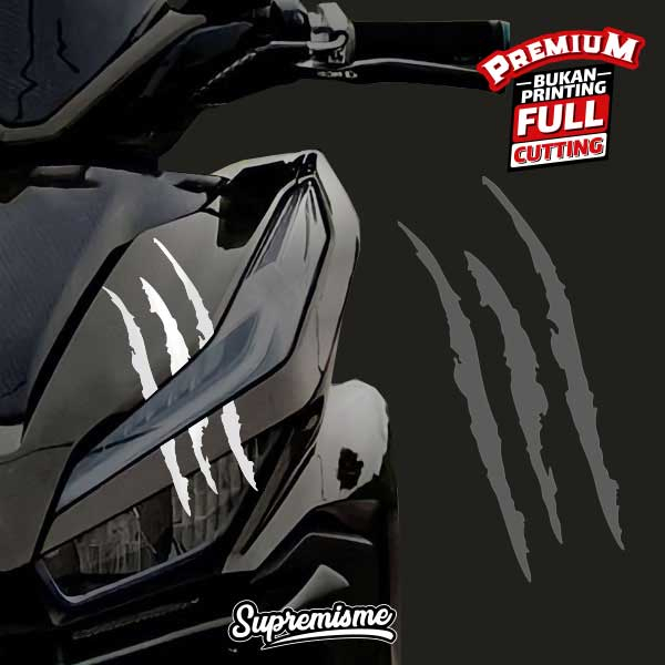 Monster Claw Stickers / Monster Claw Stickers on Motorcycle Lights ...