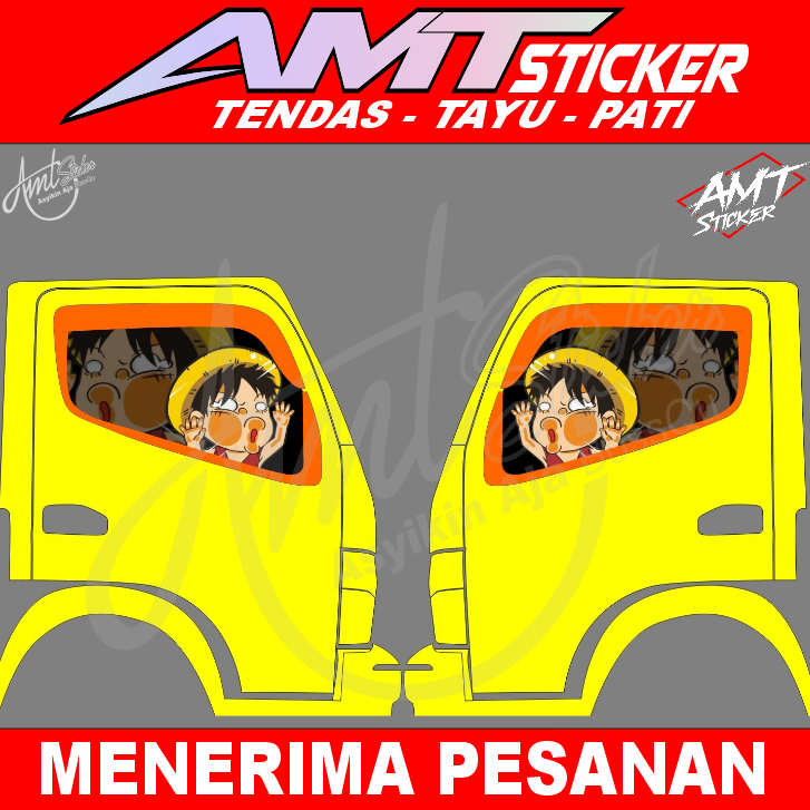 Canter Truck One Way Side Window Sticker - Can Be Custom/Request ...